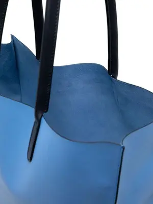 Smythson Kingly Tote Bag - Blue