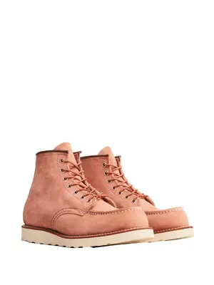 Red Wing Classic Moc Ankle Boots - Pink