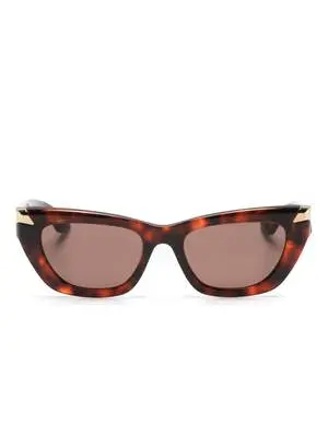 Alexander McQueen Cat-eye Sunglasses - Brown