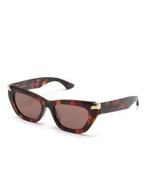 Alexander McQueen Cat-eye Sunglasses - Brown
