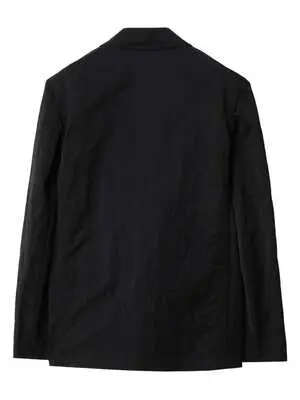 Burberry Single-breasted Crinkled Blazer