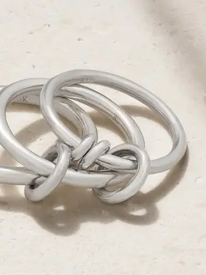 SPINELLI KILCOLLIN Raneth Sterling Ring Set - Silver