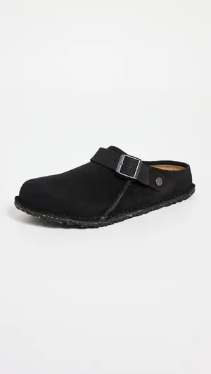 BIRKENSTOCK Lutry Premium Suede Clogs