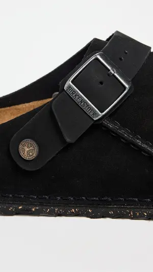 BIRKENSTOCK Lutry Premium Suede Clogs