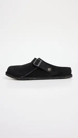 BIRKENSTOCK Lutry Premium Suede Clogs