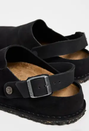 BIRKENSTOCK Lutry Premium Suede Clogs