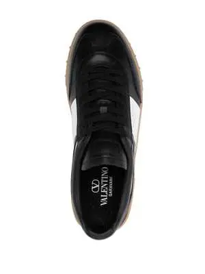 Valentino Garavani Upvillage Leather Sneakers - Black