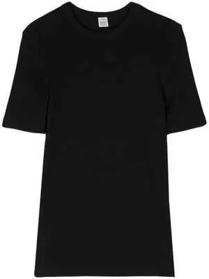 TOTEME Crew-neck Short-sleeve T-shirt