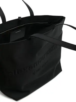 Alexander Wang Logo-embossed Tote Bag - Black