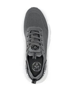 PLEIN SPORT Logo-embellished Low-top Sneakers