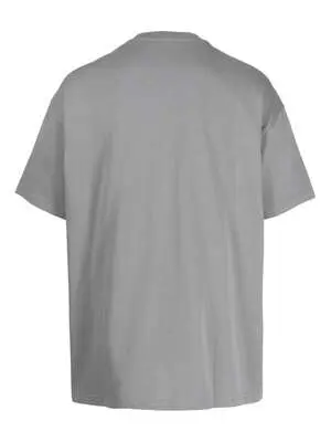 FIVE CM Graphic-print Cotton T-shirt - Grey