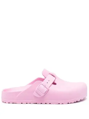 BIRKENSTOCK Boston Flat Mules - Pink