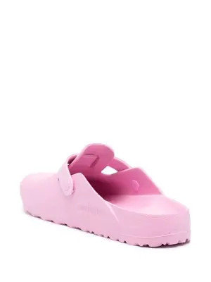 BIRKENSTOCK Boston Flat Mules - Pink