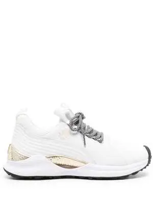 Just Cavalli Logo-print Lace-up Sneakers - White