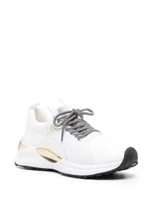 Just Cavalli Logo-print Lace-up Sneakers - White