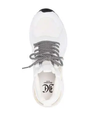 Just Cavalli Logo-print Lace-up Sneakers - White