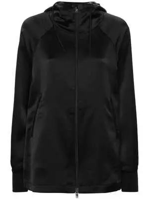 Y3 Textured Zipped Hoodie