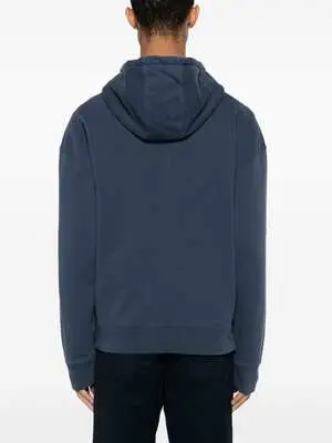 Maison Kitsuné Logo Patch Cotton Hoodie