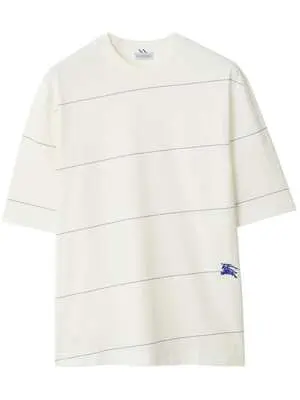 Burberry Striped Cotton T-shirt