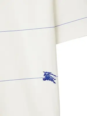 Burberry Striped Cotton T-shirt
