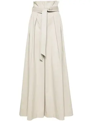 Moschino Belted Wide-leg Trousers
