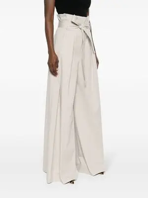 Moschino Belted Wide-leg Trousers