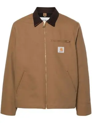 Carhartt Work In Progress Detroit Canvas Jacket - Brown