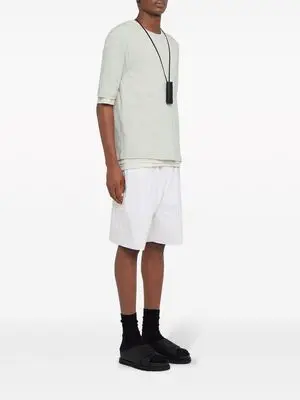 JIL SANDER Cotton Cargo Shorts
