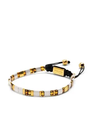 NIALAYA JEWELRY Beaded Bracelet - White