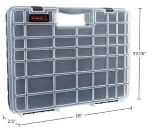 STALWART 55-compartment Tool Box