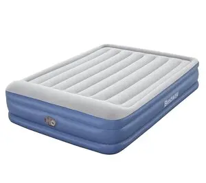 BESTWAY Tritech Air Mattress, Queen 18, Built-in Ac Pump/ Ant - One-color