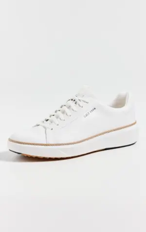 Cole Haan Cole Haan Grandpro Topspin Golf Shoes White