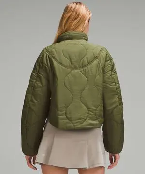 Lululemon Quilted Light Insulation Cropped Jacket