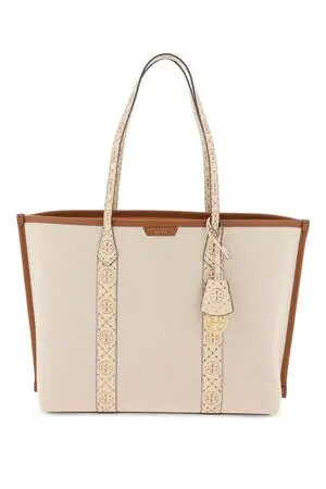 Tory Burch Canvas Perry Shopping Bag