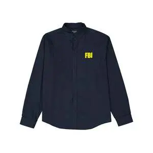 Balenciaga Fbi Cotton Shirt