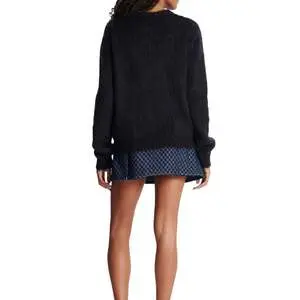 Balmain Logo Pullover - Black