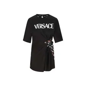 Versace X Dua Lipa Butterfly Print T-shirt