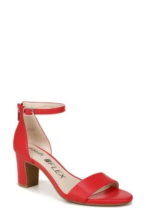 LIFESTRIDE Florence Ankle Strap Sandal - Fire Red