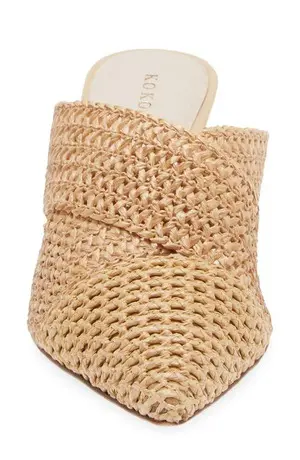 KOKO + PALENKI Teslee Raffia Sandals