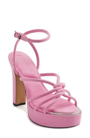 Dkny Ankle Strap Platform Sandal