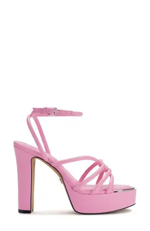 Dkny Ankle Strap Platform Sandal