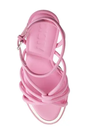 Dkny Ankle Strap Platform Sandal