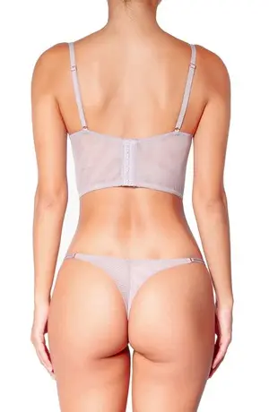 HUIT Caf Fleur Bustier - Taupe