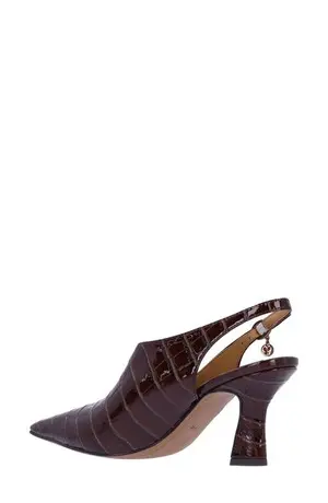 J. Reneé Prissy Slingback Pump - Brown