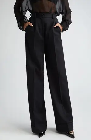 Dolce & Gabbana Cuffed Pants For Women