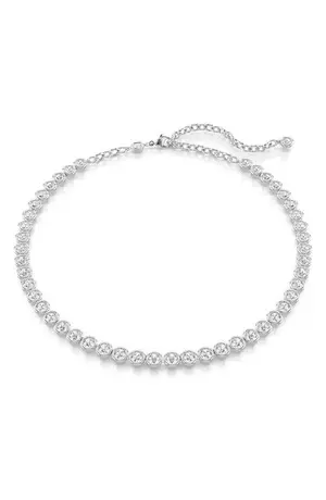 SWAROVSKI Imber Tennis Necklace - Silver