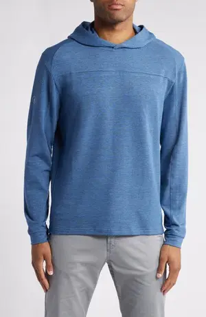 Johnnie-o Remmy Performance Hoodie - Lake