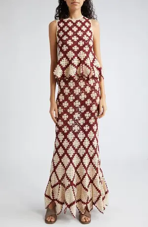 Ulla Johnson Crochet Sleeveless Sweater