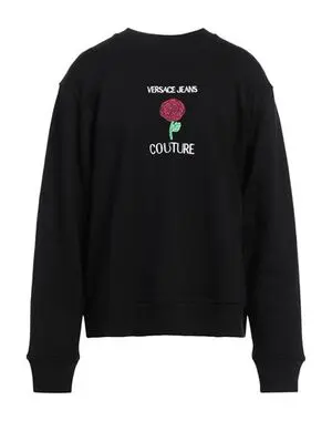 Versace Jeans Couture Embroidered Sweatshirts Hoodies For Men