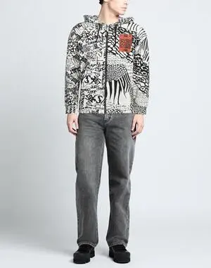 Just Cavalli Cotton French Terry Zip-up Hoodie